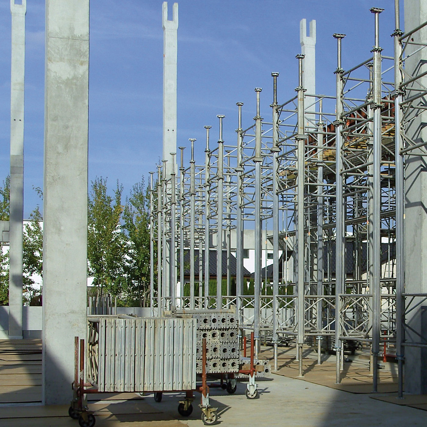 Étaiement de coffrage Alu TITAN - Ischebeck France